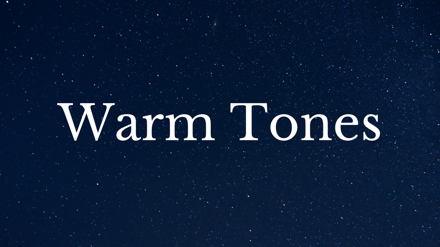 Warm Tones – Bewitched Pigments